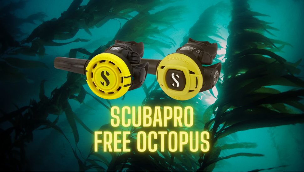 Scubapro Free Octopus Regulator Promo is Back – Mikes Dive Store