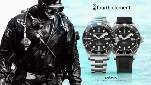 Introducing the Pelagic Dive Watch from Fourth Element – Mikes Dive Store
