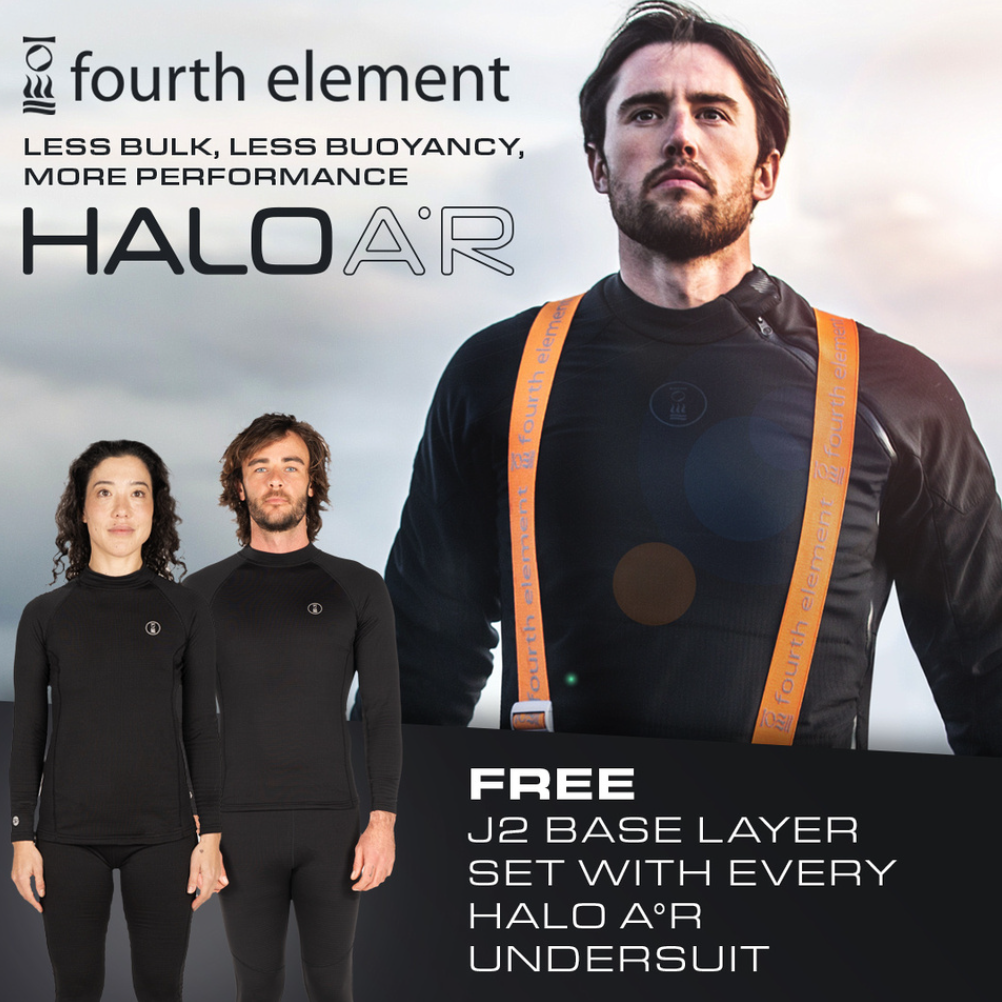 Warmth on Us: Get a Free J2 Base Layer Set with Halo A°R – Mikes Dive Store