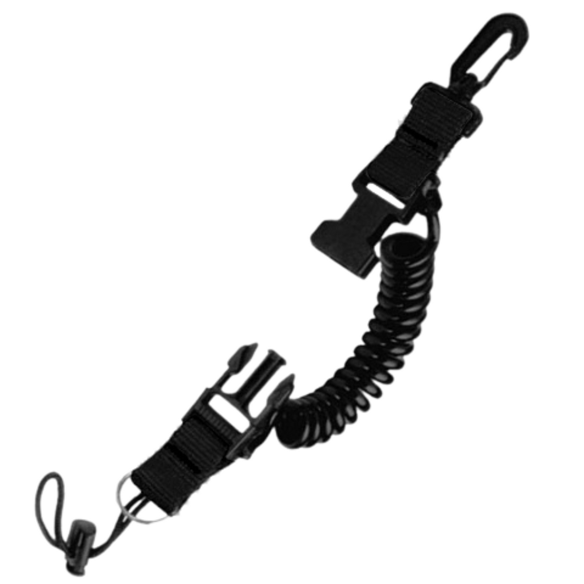 ISC Snappy Coil Lanyard – Mikes Dive Store