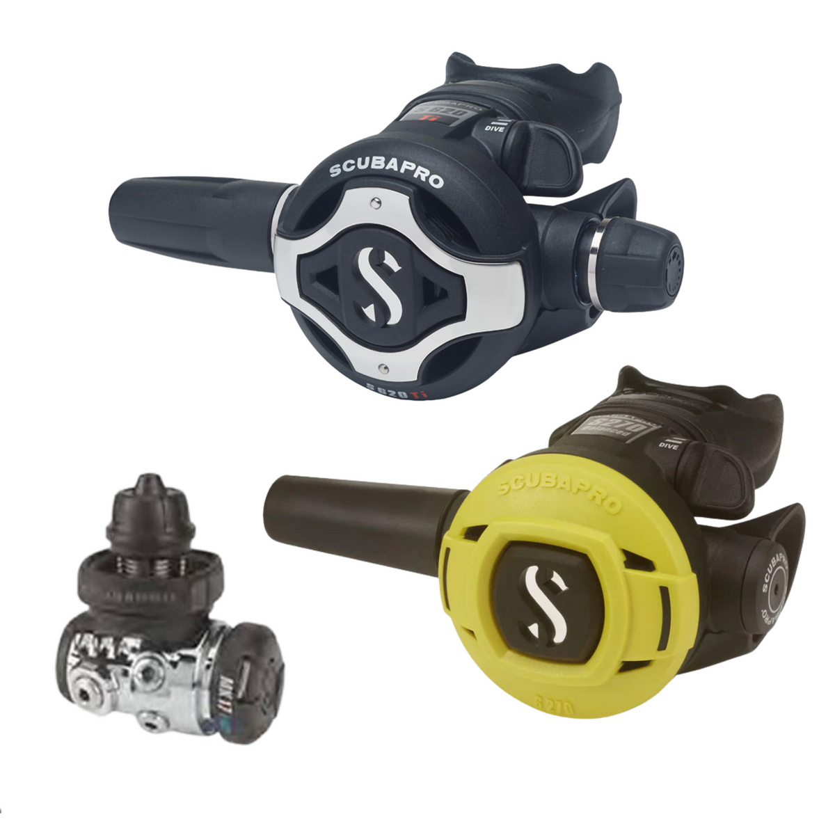 Scubapro MK17 EVO 2 / S620 Ti / S270 Regulator Set | Mike's Dive Store ...