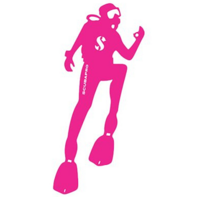 Scubapro Diver Sticker | Mike's Dive Store – Mikes Dive Store
