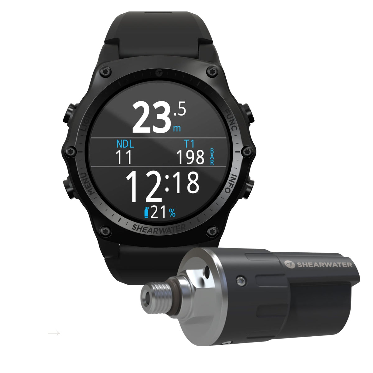 Shearwater Teric Dive Computer with Swift Transmitter – Mikes Dive Store