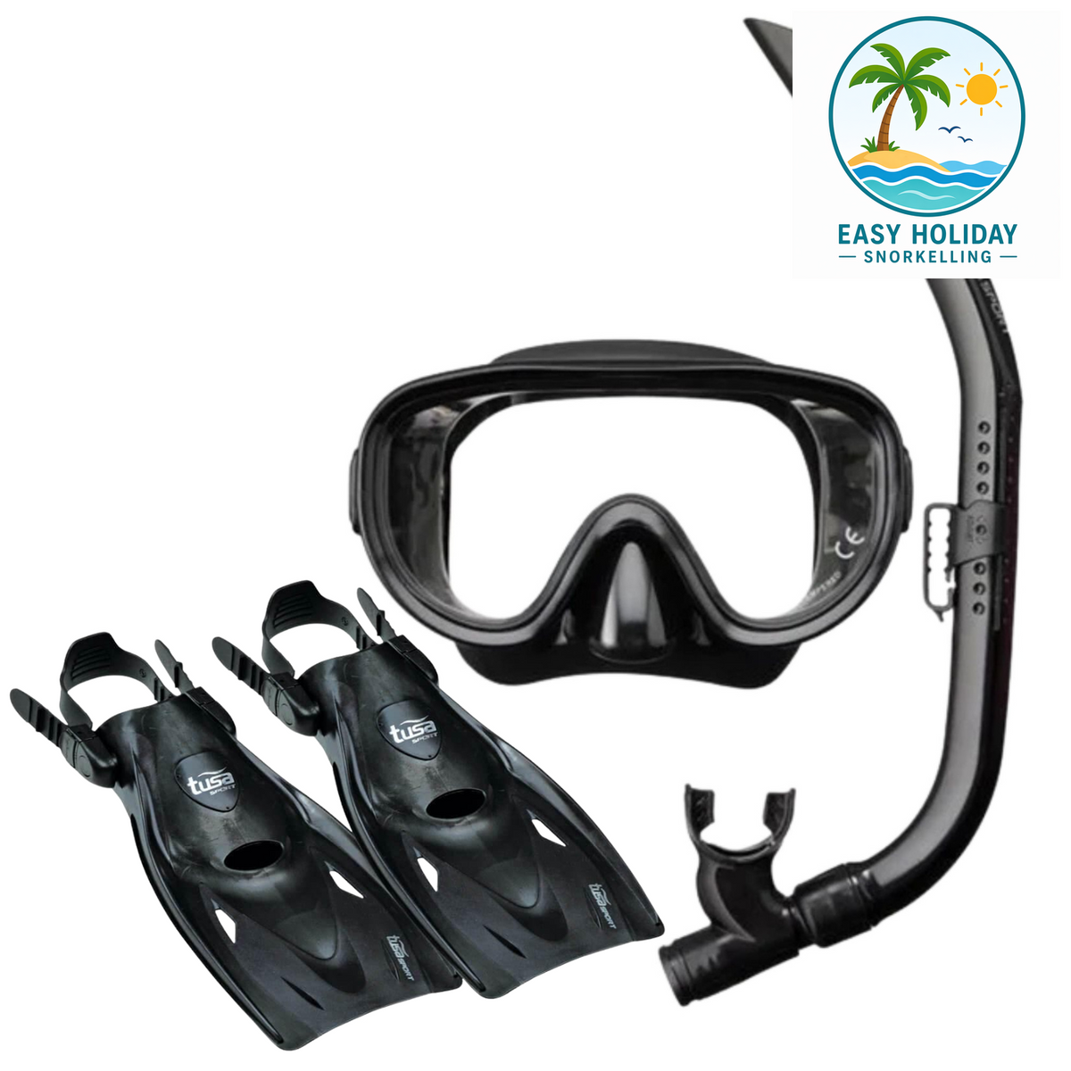 Tusa Adult Mask, Fins and Snorkel Set – Mikes Dive Store