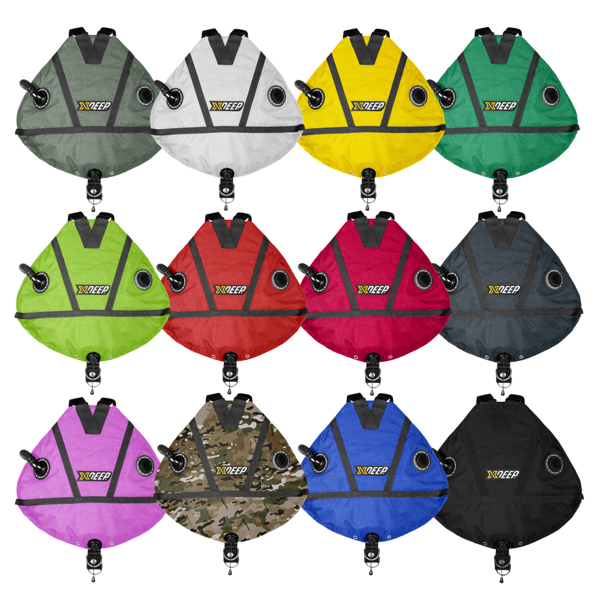 XDeep Stealth 2.0 TEC Redundant Bladder Wing Only - Special Order Colo ...