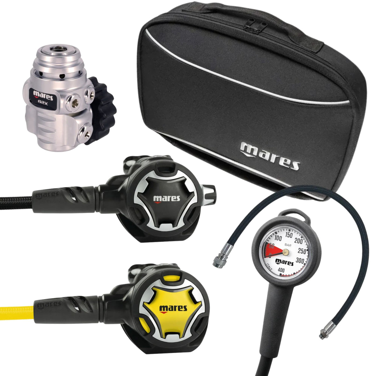 Mares Dual ADJ 62X Performance Regulator Set – Mikes Dive Store