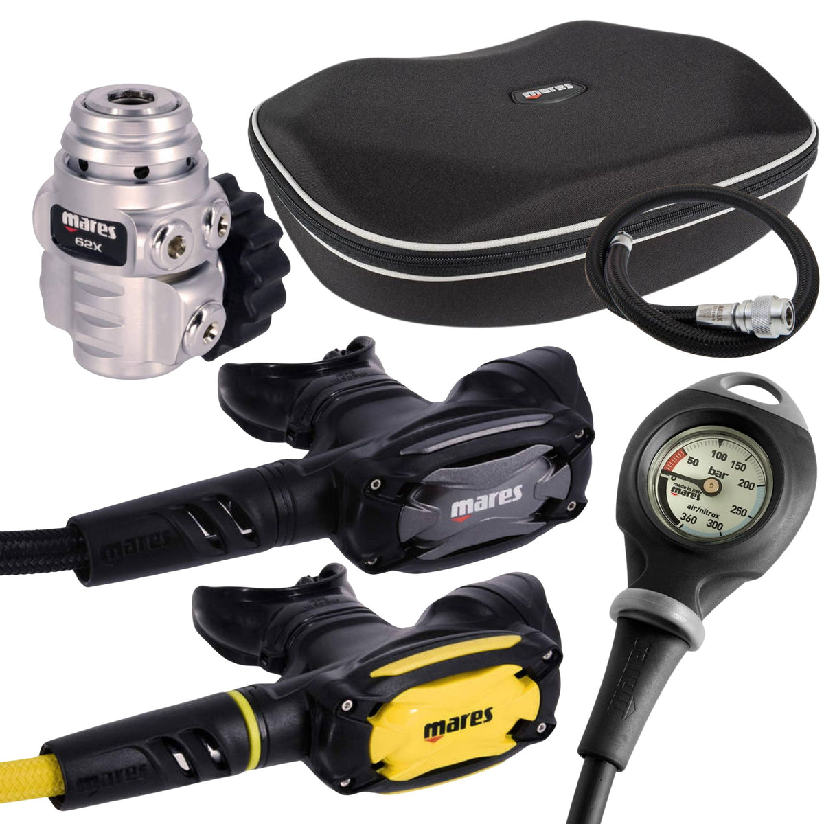 Mares SXS and Mission 1 SPG Lightweight Regulator Bundle – Mikes Dive Store