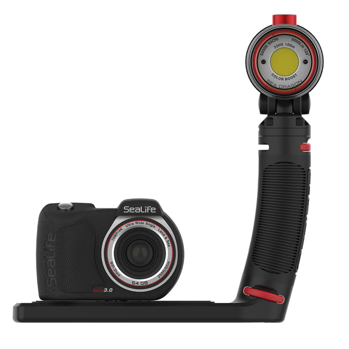 Micro 3.0 Pro 3000 Colour Boost Camera & Light Set – Mikes Dive Store