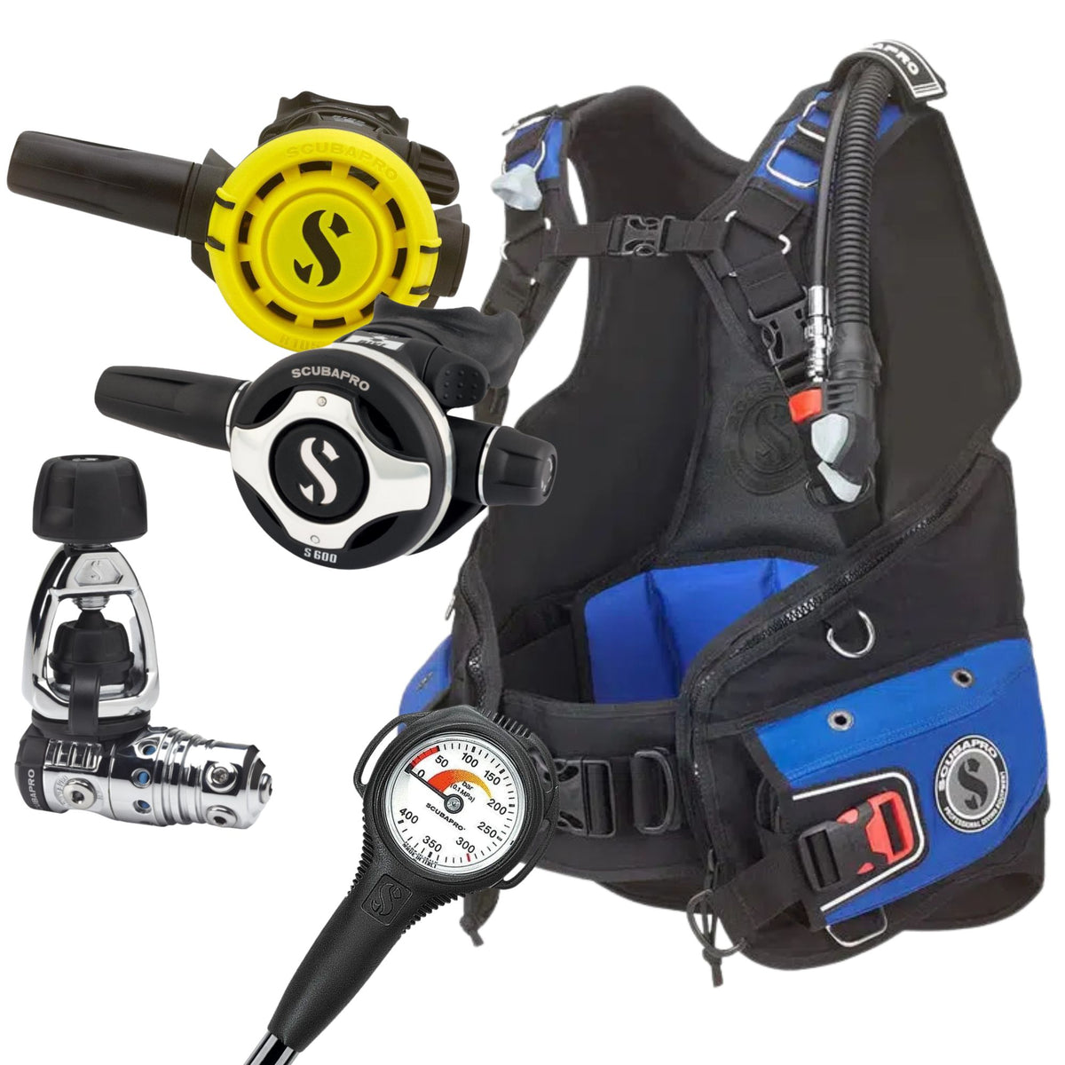 Scubapro Glide BCD and MK25 EVO S600 Dive Equipment Bundle – Mikes Dive ...
