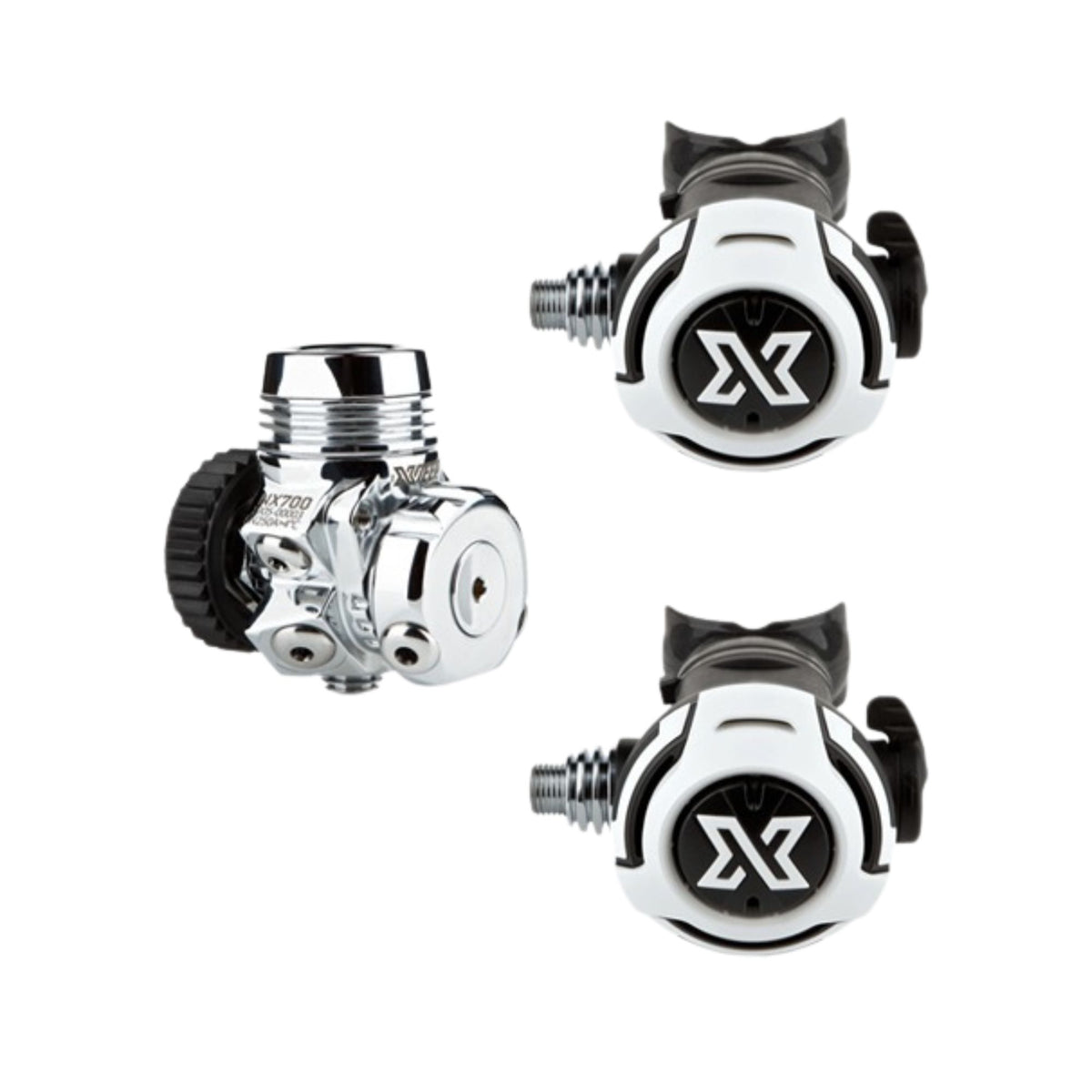 XDeep NX700/LS100/LS100 Recreational Regulator Set – Mikes Dive Store