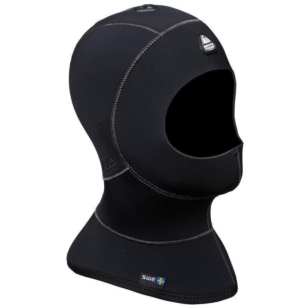 Waterproof H1 3/5mm Bibbed Vented Diving Hood | Mike's Dive Store ...